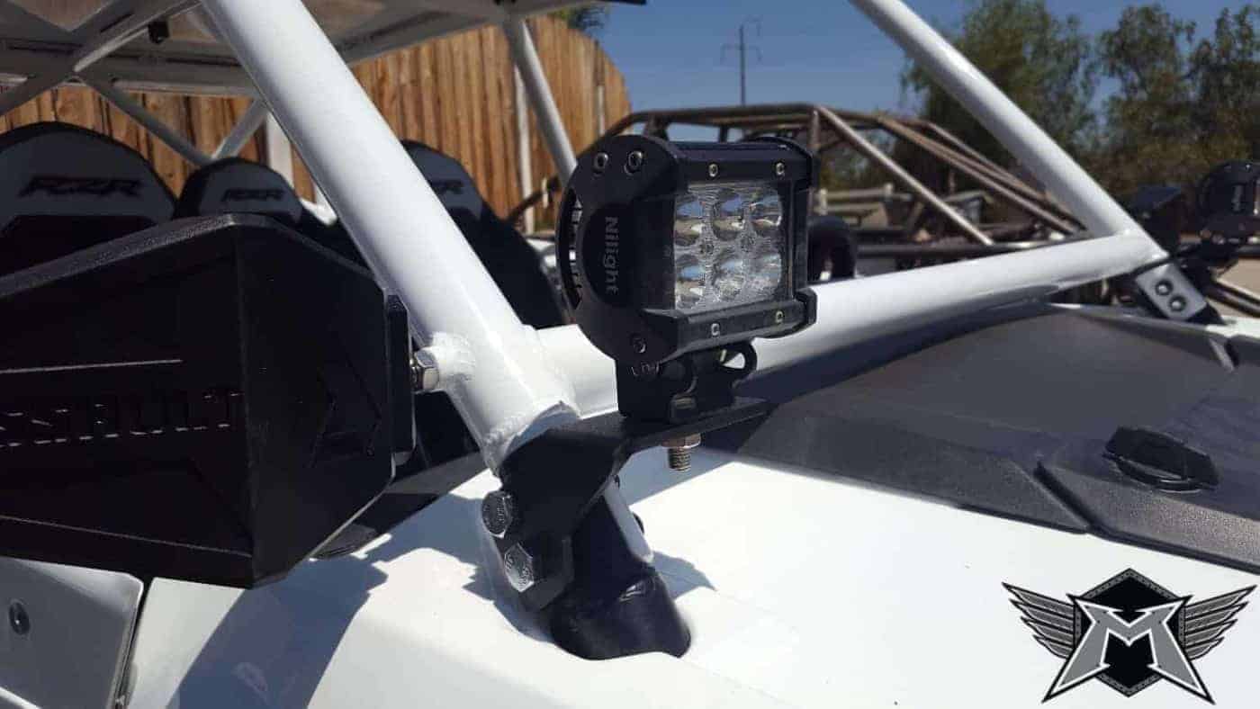 RZR XP Cage Pillar Light Mount, Give Yourself Some Light