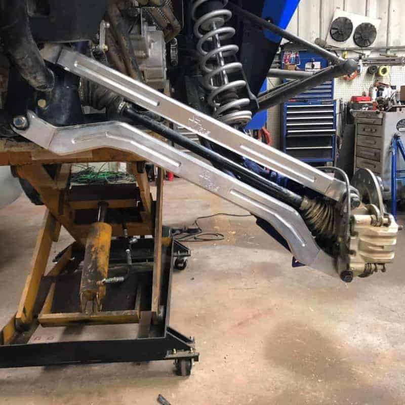 Polaris RZR XP Turbo S Adjustable Radius Rods, 2 Heim Joints