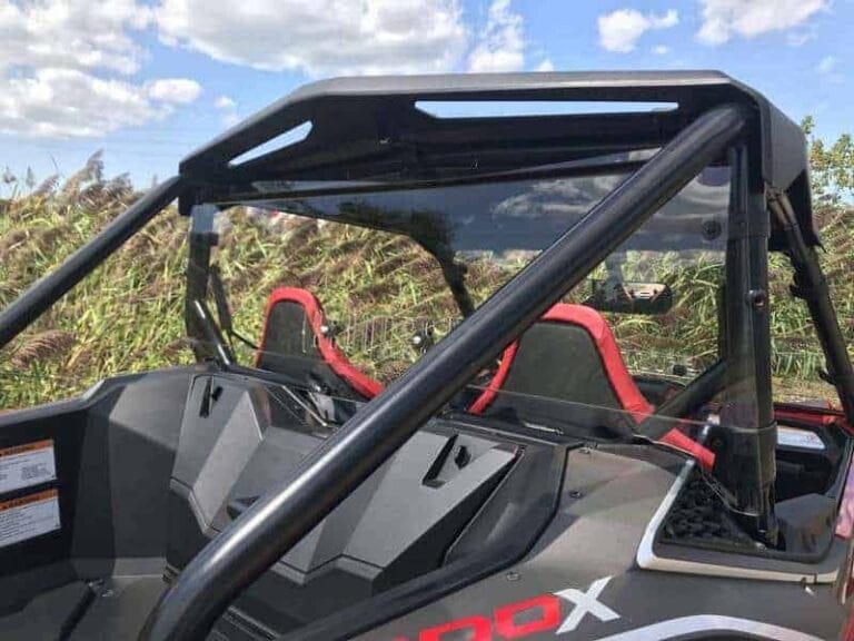Honda Talon Rear Window, Formed Poly Dust Guard Protection