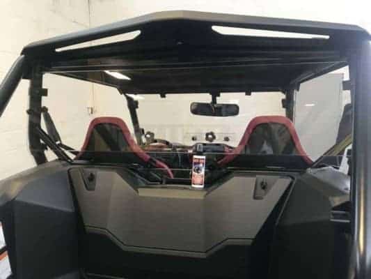 Honda Talon Rear Window, Formed Poly Dust Guard Protection