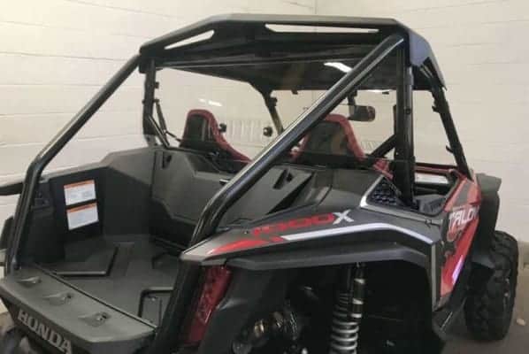 Honda Talon Rear Window, Formed Poly Dust Guard Protection