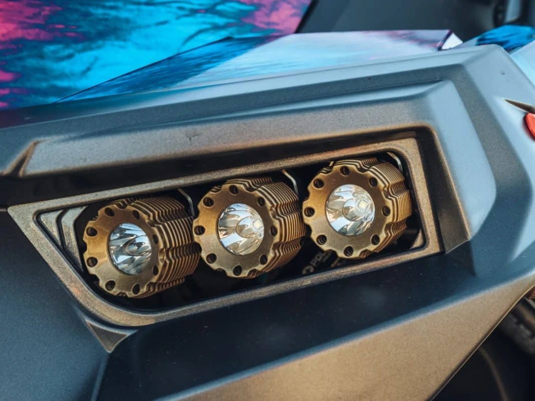 Polaris RZR XP Headlights, Billet LED Upgrade