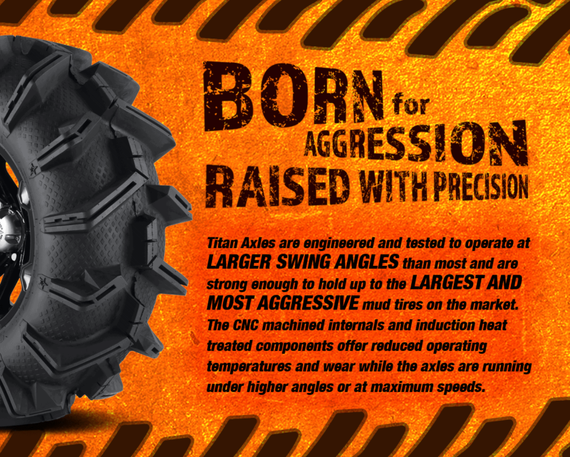 Can-Am Maverick X3 Axles, 64″ Edition Upgraded