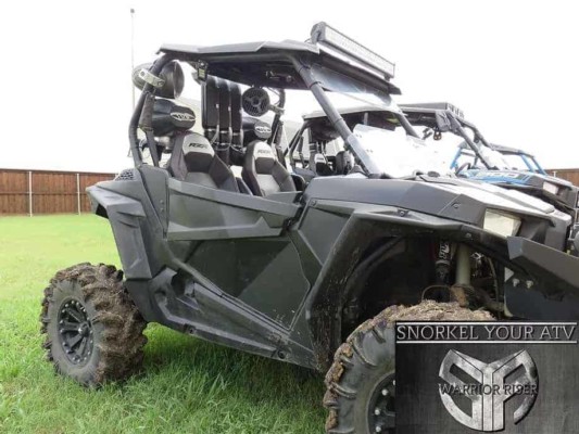 Polaris RZR S 1000 Snorkel Kit, 3″ Warrior Edition, LED’s