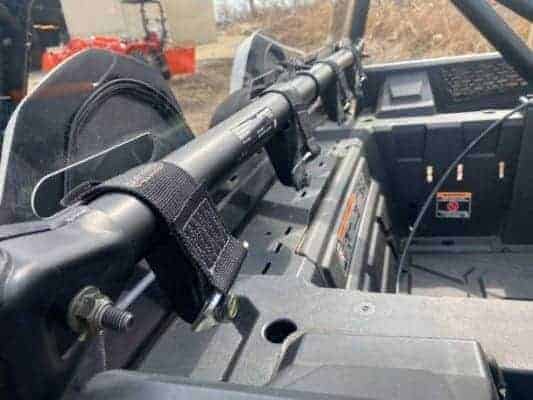 Polaris RZR XP Turbo S Rear Window, Hardened Dust Guard