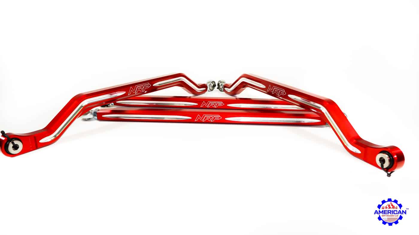 Polaris RZR RS1 Radius Rods, Billet High Clearance Set