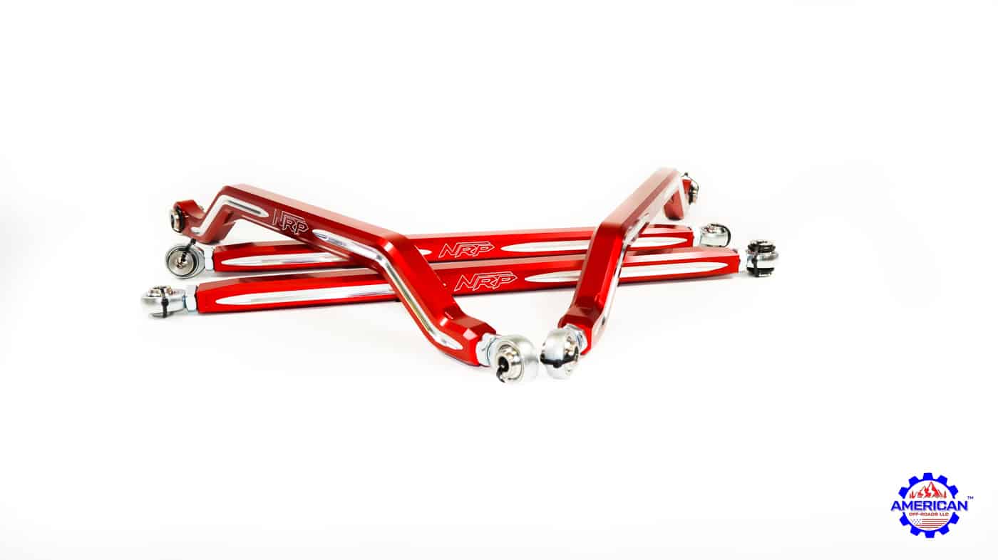 High Clearance Double Milled RZR XP Turbo Radius Rods