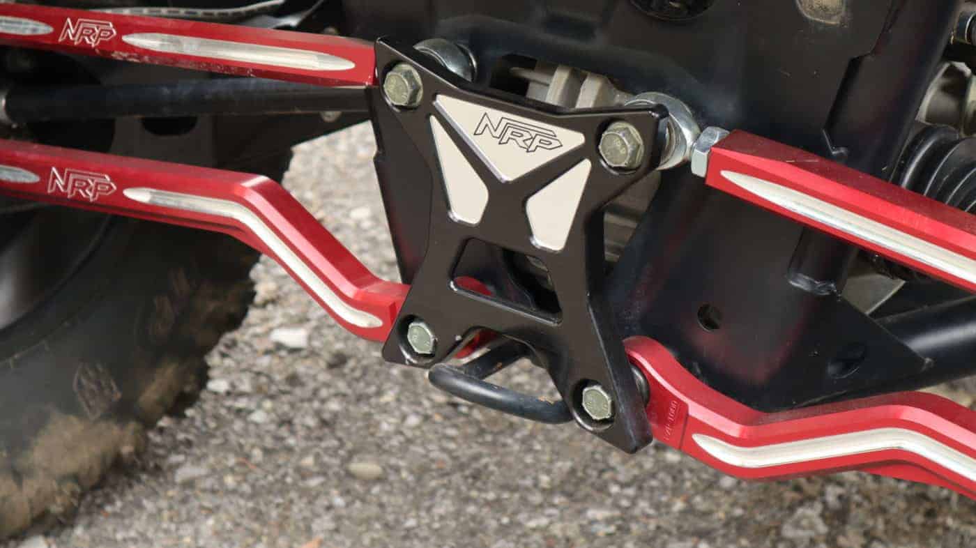 High Clearance Double Milled RZR XP Turbo Radius Rods