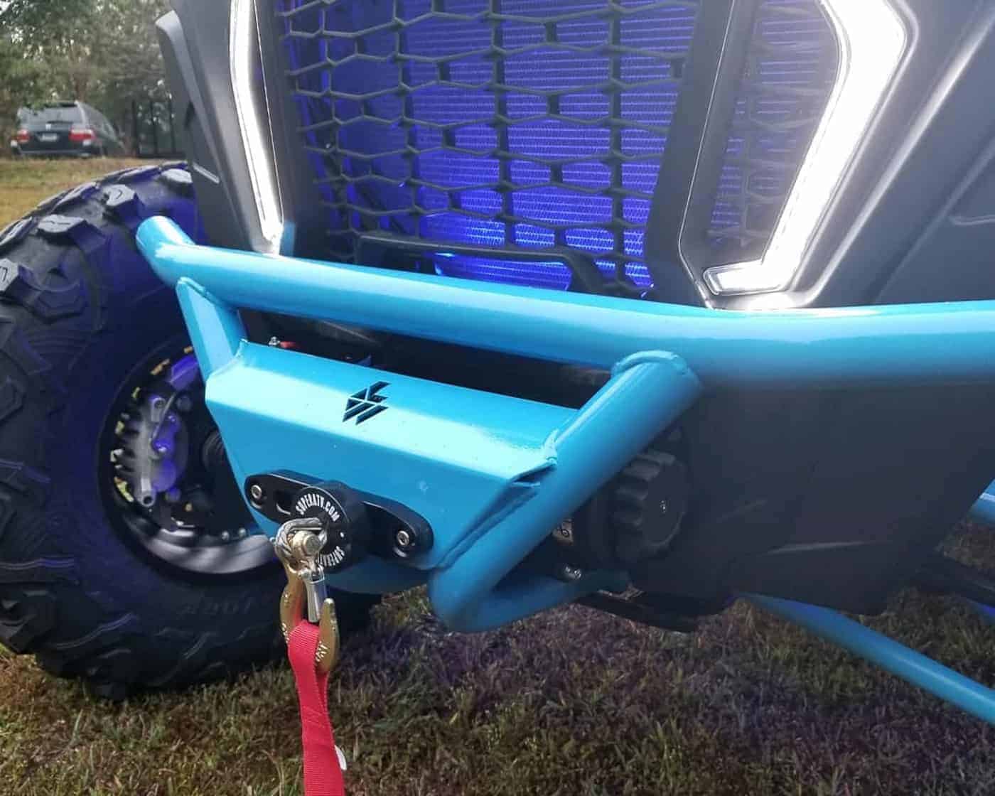 Polaris RZR XP Winch Bumper, Low Profile Front Race ED.