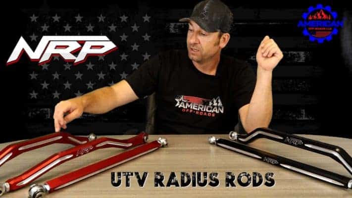 Polaris RZR PRO XP Radius Rods, Billet High Clearance Set