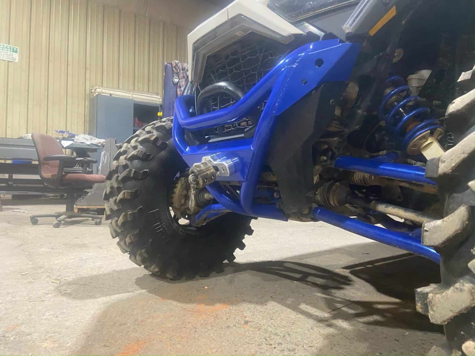 Polaris RZR Pro XP Bumper, Contoured Front Winch Options