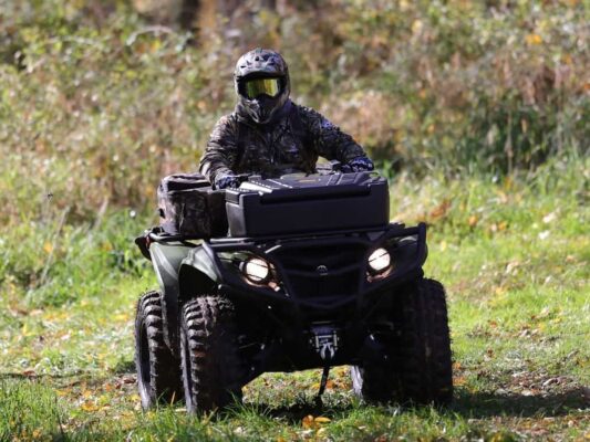 Moose Off Road ATV Front Storage Box, Low Profile Design