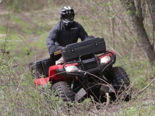 Off Road Moose Utility ATV Front Storage Box, Low Profile Design