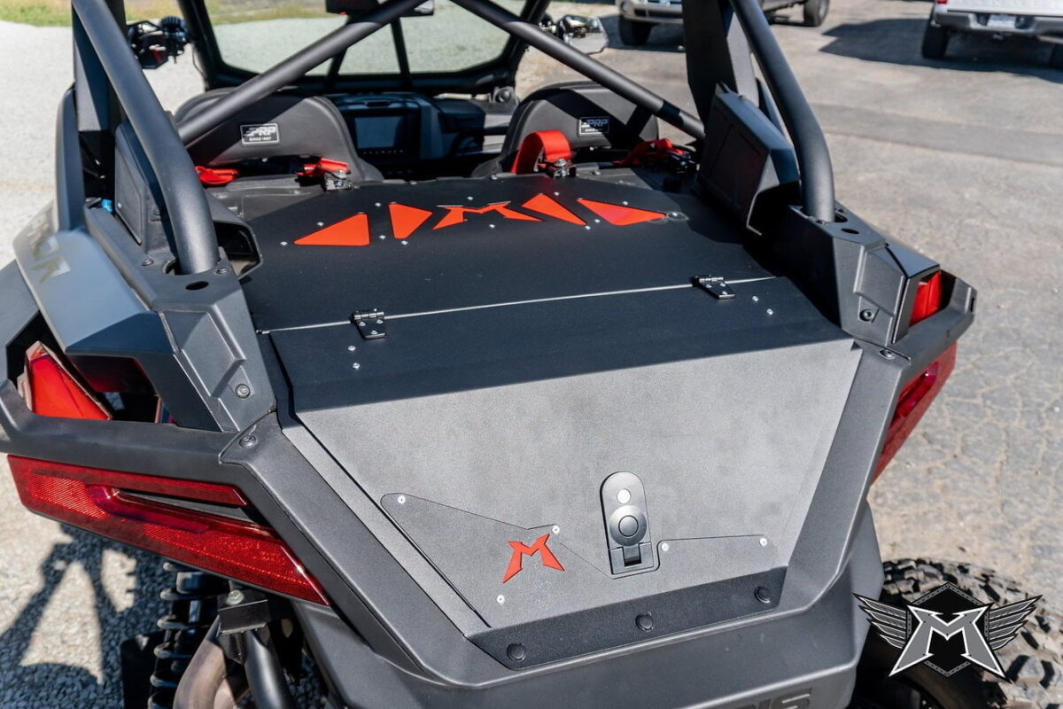 Custom Locking Trunk Lid, Polaris RZR Pro R Bed Cover