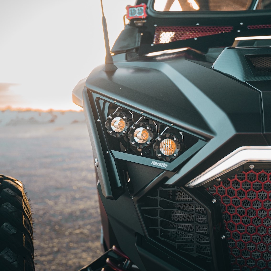 Industry Leading UTV Headlights, LED Increased Brightness