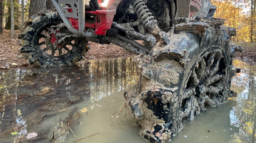 High Lifter Outlaw Max Tires, Massive Lugs, Deep Water