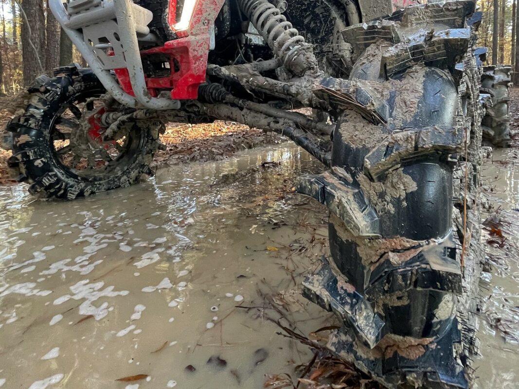 High Lifter Outlaw Max Tires, Massive Lugs, Deep Water