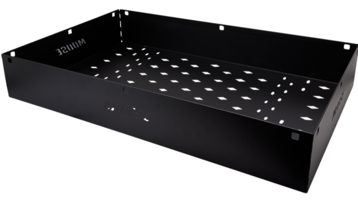 Solid Steel UTV Rear Bed Storage Rack, Universal Mounting