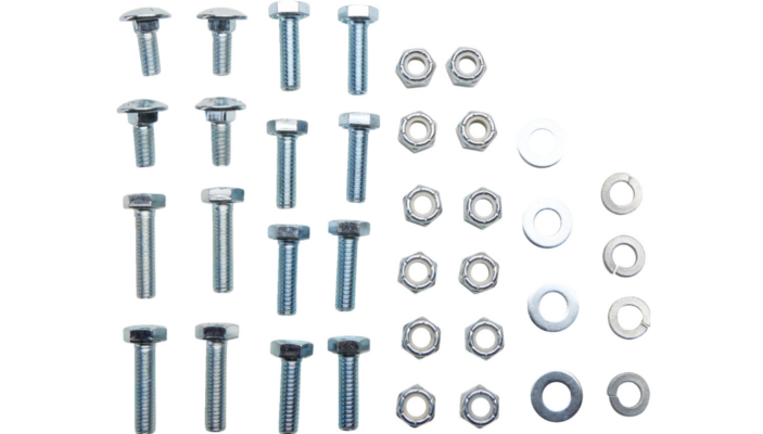 Solid Steel UTV Rear Bed Storage Rack, Universal Mounting