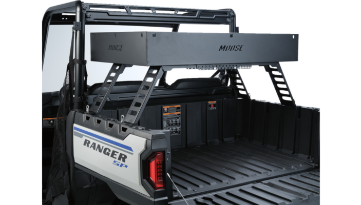 Solid Steel UTV Rear Bed Storage Rack, Universal Mounting