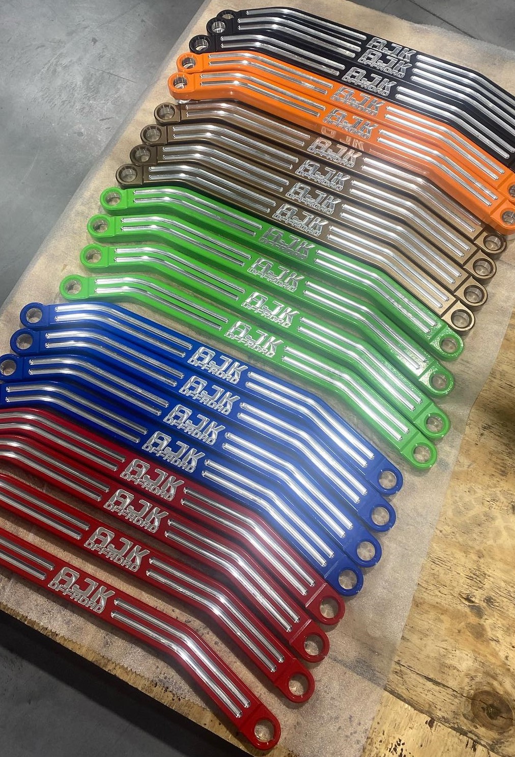 Massive Billet KRX Rear Control Arms, Upgraded Strength