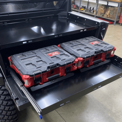Custom Polaris Xpedition Storage Tray, Pull Out Option