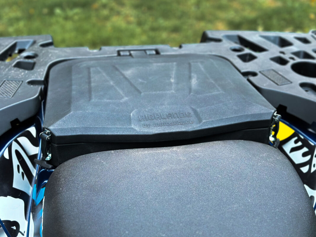 Molded Polaris Sportsman Rear Cargo Box, Storage Box