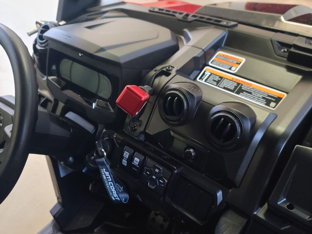 Milled Billet Can Am Defender Shifter Knob, Anodized