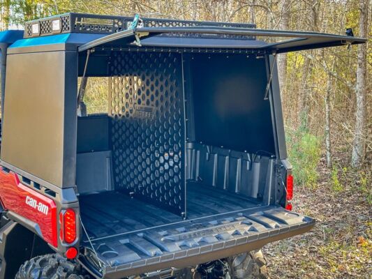 Full Metal Can Am Defender Toy Box Cover