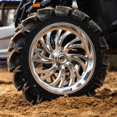 Custom Fuel UTV Kompressor Rims, Two Tone Colors