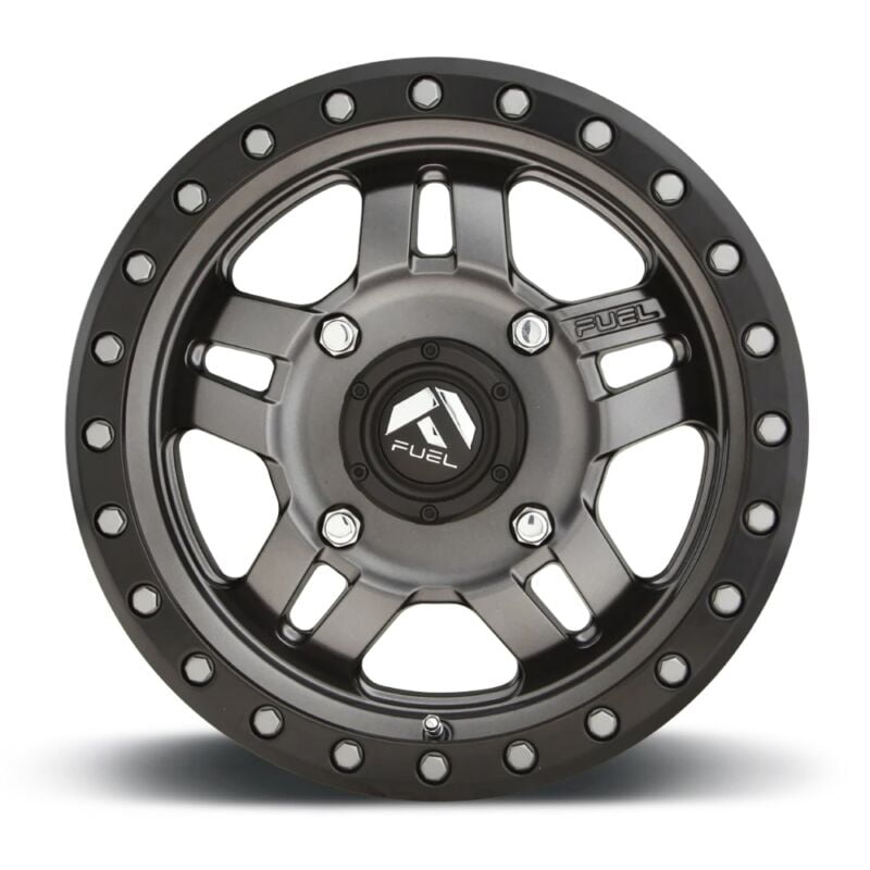 Custom Fuel UTV Anza Beadlock Rims, Two Tone Colors