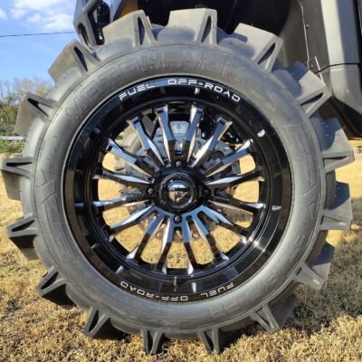 Custom Fuel UTV ARC Rims, Great Blade Spoke Design