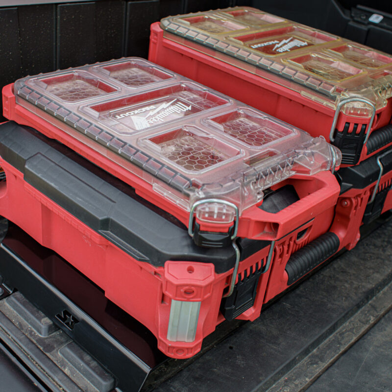 Solid Steel Polaris Xpedition Milwaukee Packout Mount.