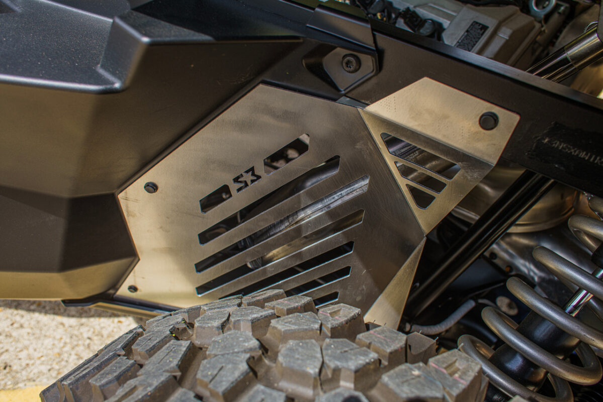 Upgraded Polaris Ranger XD 1500 Rear Inner Fender Guards