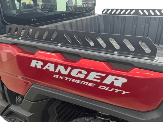 Solid Metal Polaris Ranger XD 1500 Bed Rails, Solid Pair