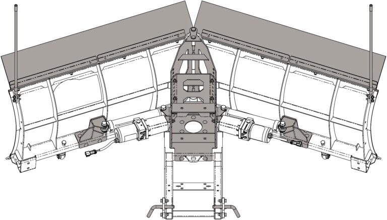 Complete Setup, CFMoto UForce Snow Plow Package