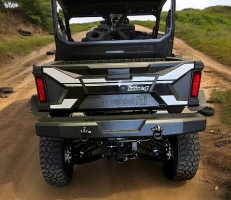 Full Protection Metal Kawasaki Ridge Rear Bumper